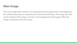 Codes and conventions of a contents page | PPTX | Publishing Industry ...