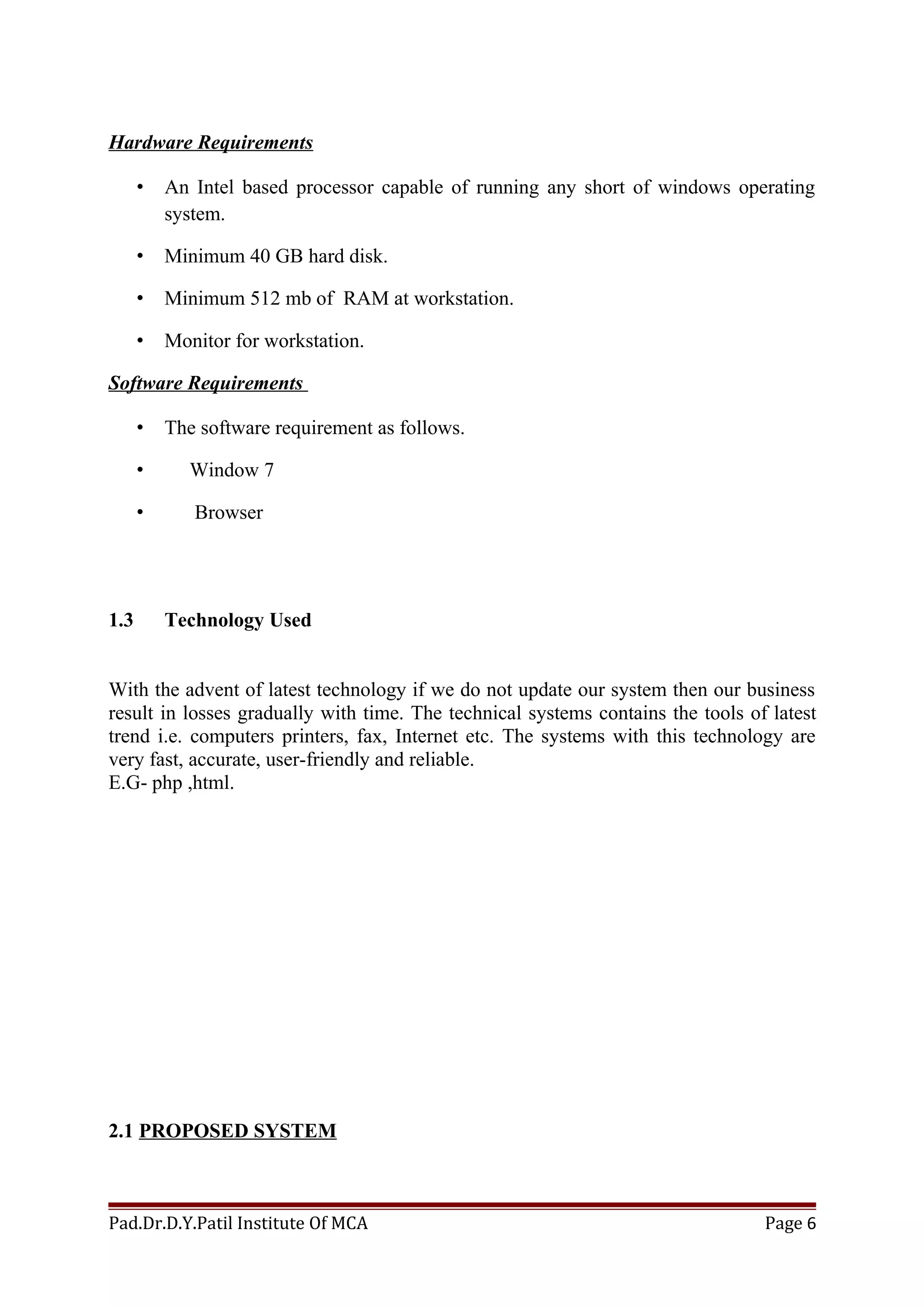 Musical Instrumental Management Report | DOC