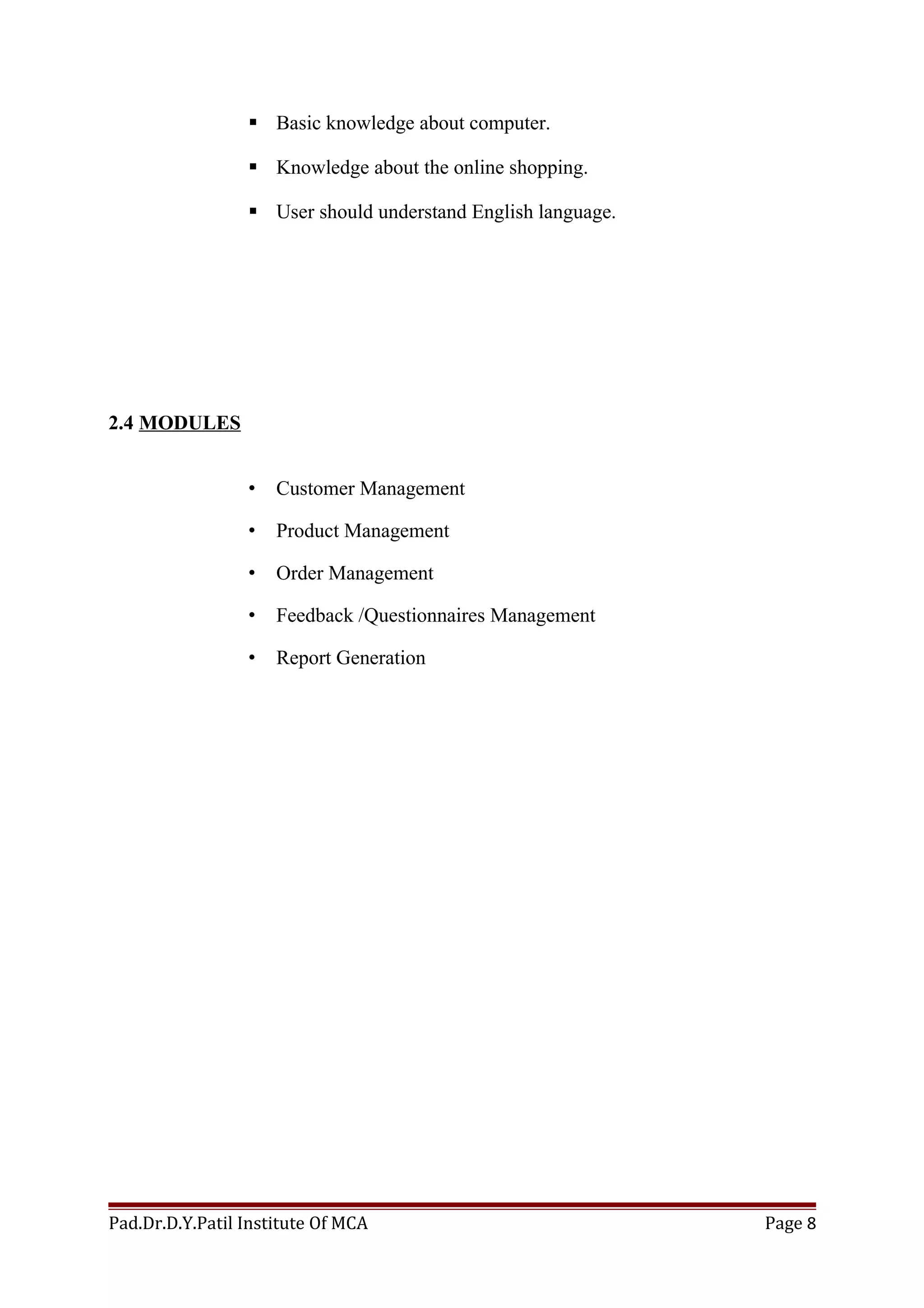 Musical Instrumental Management Report | DOC