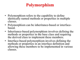 inheritance and polymorphism | PPTX