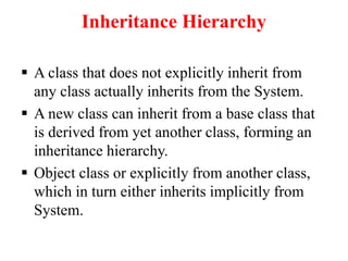 inheritance and polymorphism | PPTX