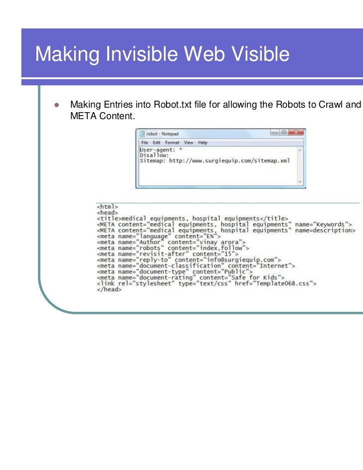 WT - Web & Working of Search Engine