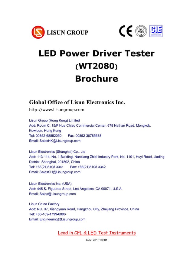 LED Power Driver Tester | PDF | Consumer Electronics | Technology ...