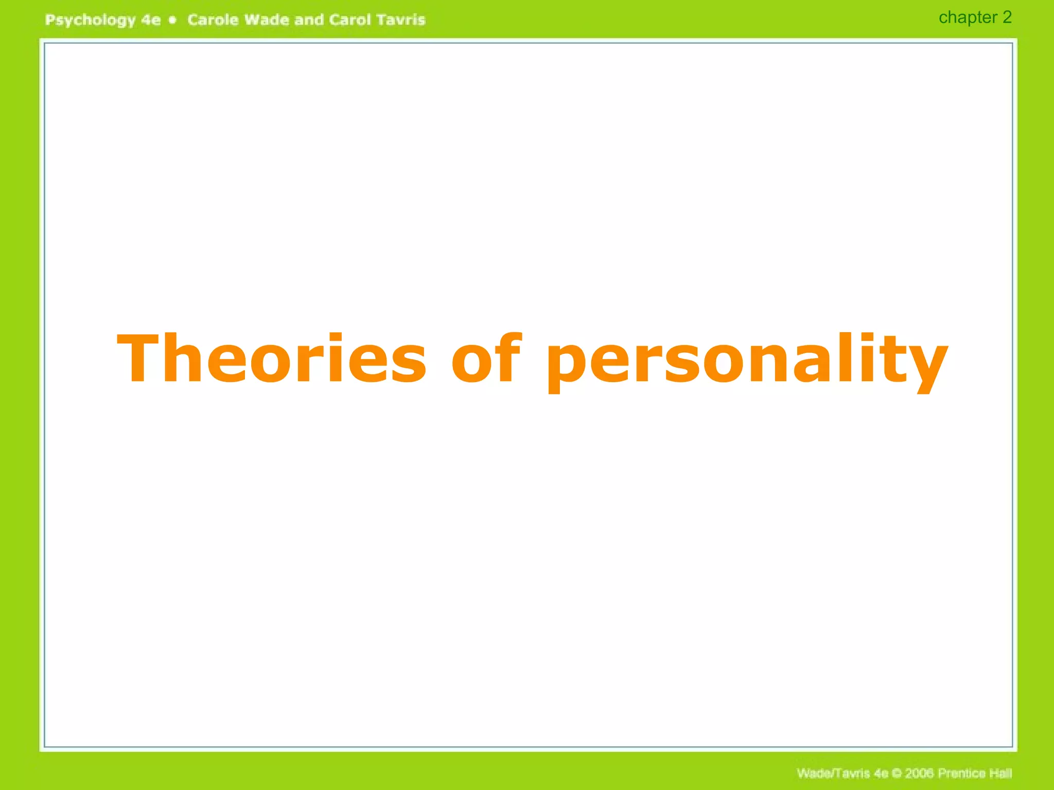 Personality PowerPoint | PPT