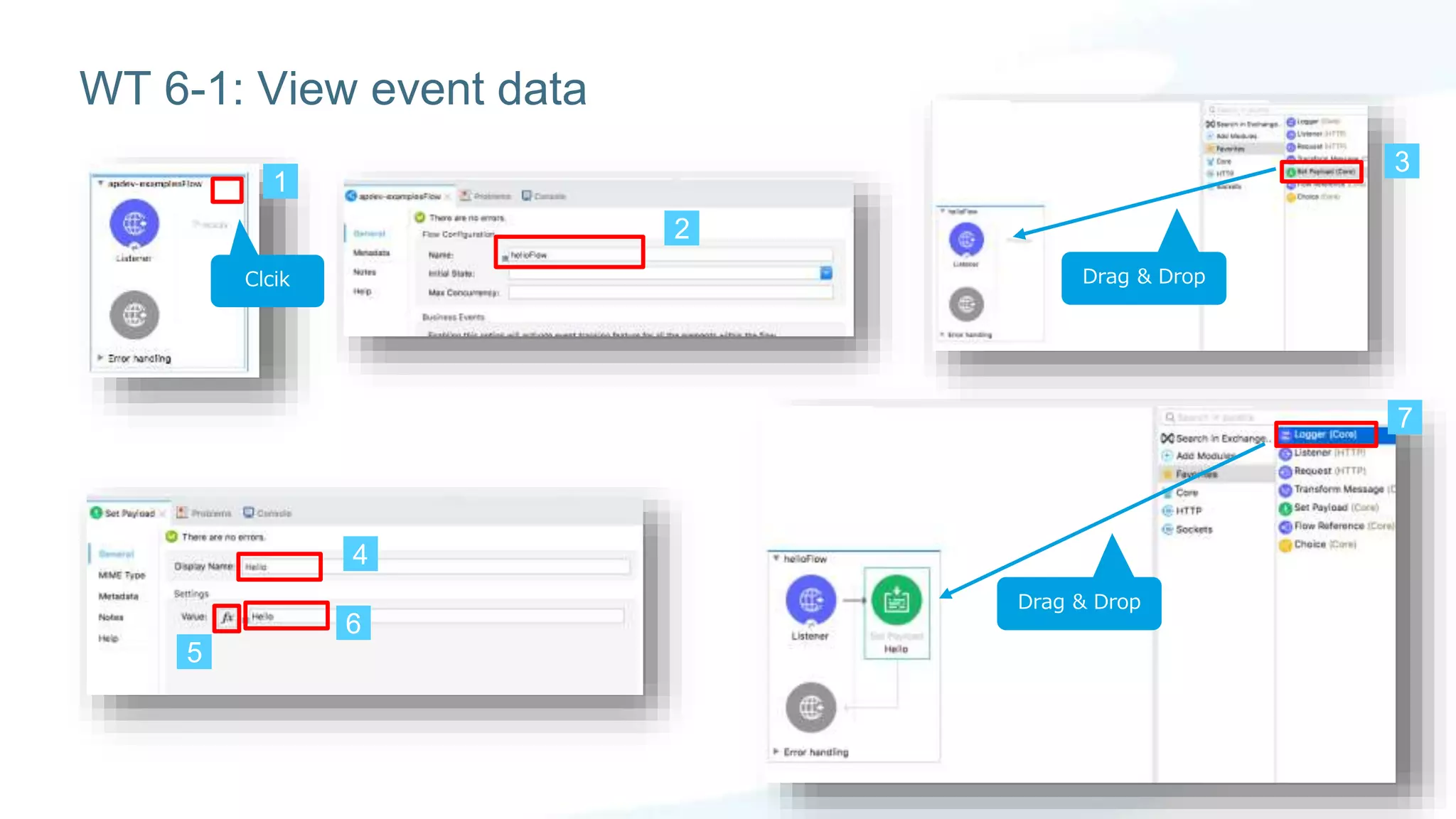 Wt6 accessing and modifying mule event | PPTX