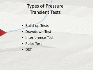Well Test Analysis in Horizontal Wells | PPTX