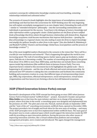 The Fundamentals of Third Generation Science Park Concept | PDF ...