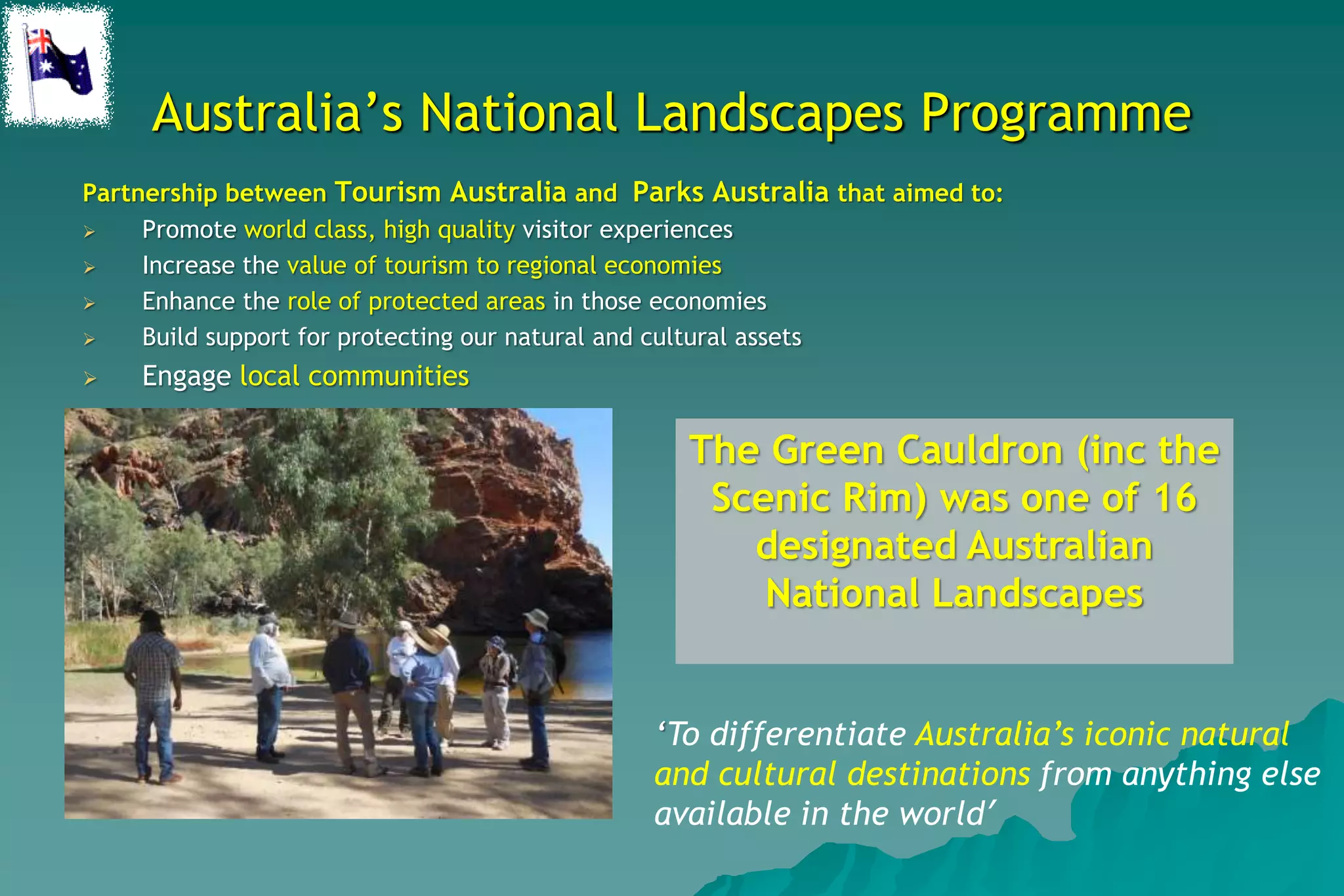 ‘Geotourism in the Scenic Rim and the National Geotourism Strategy (NGS ...