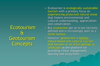 ‘Geotourism in the Scenic Rim and the National Geotourism Strategy (NGS ...