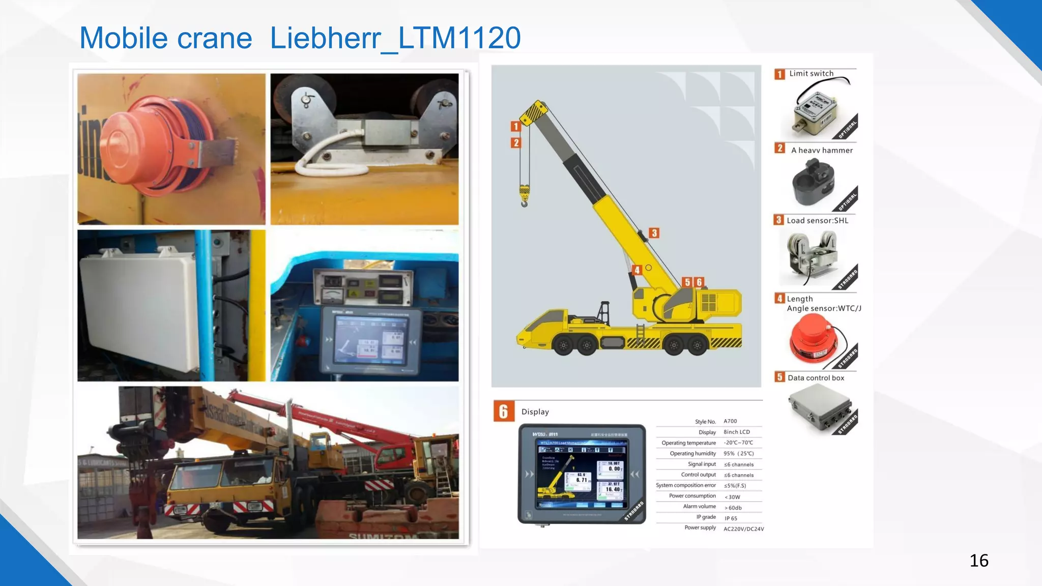 Wtau safe load indicator system for crawler crane | PDF