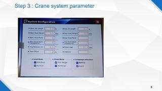 Wtau safe load indicator system for crawler crane | PDF