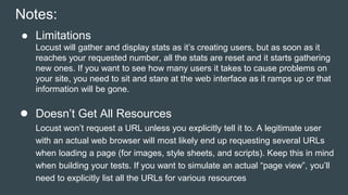 Performance testing locust | PPTX
