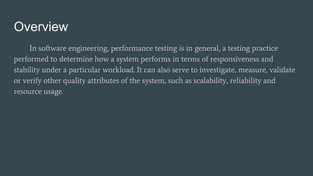 Performance Testing Locust Ppt