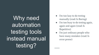 Performance testing locust | PPTX