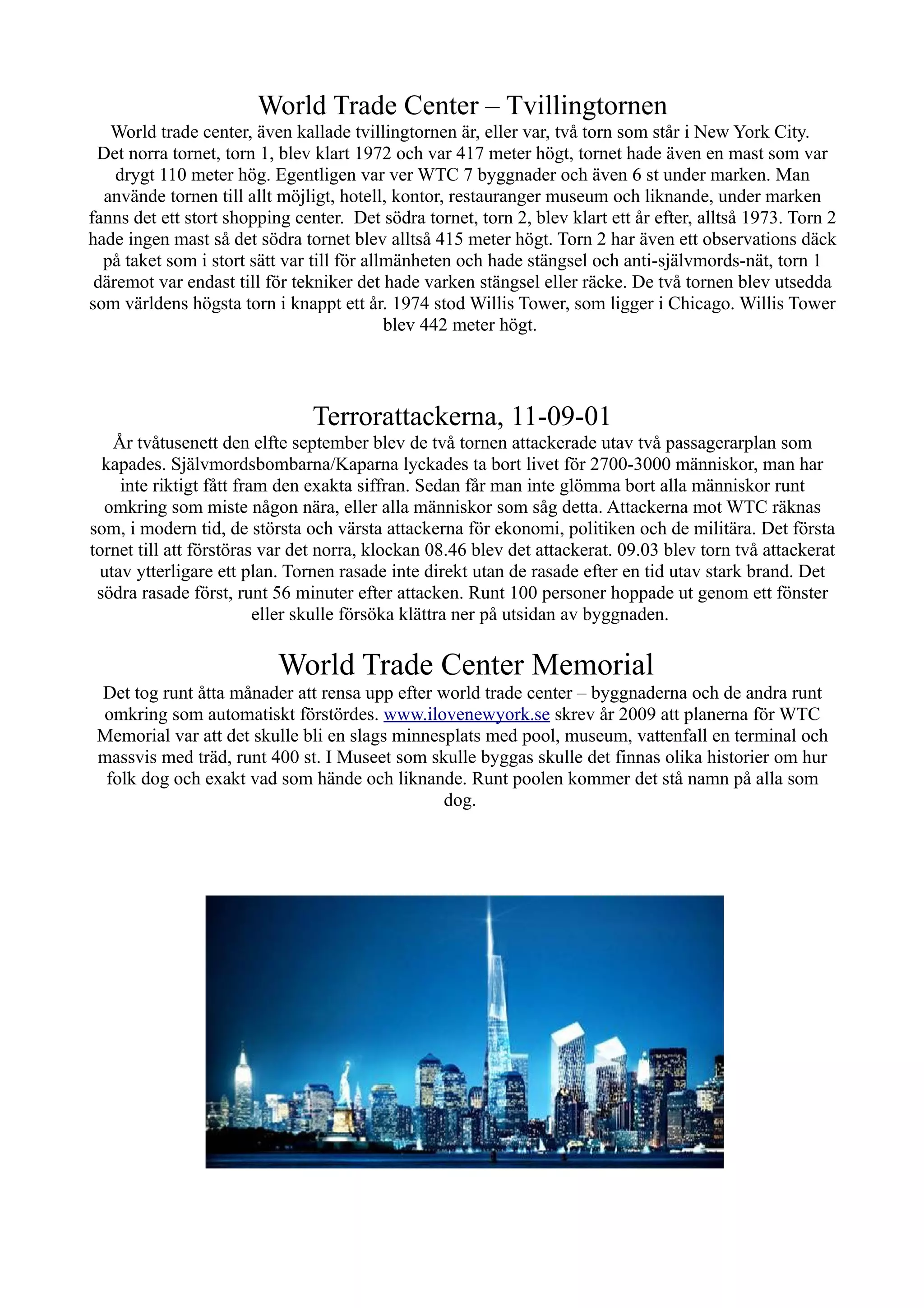 Wtc | PDF