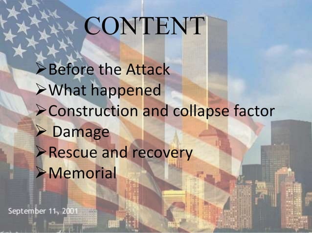 World trade centre collapse | PPT