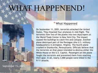 World trade centre collapse | PPTX