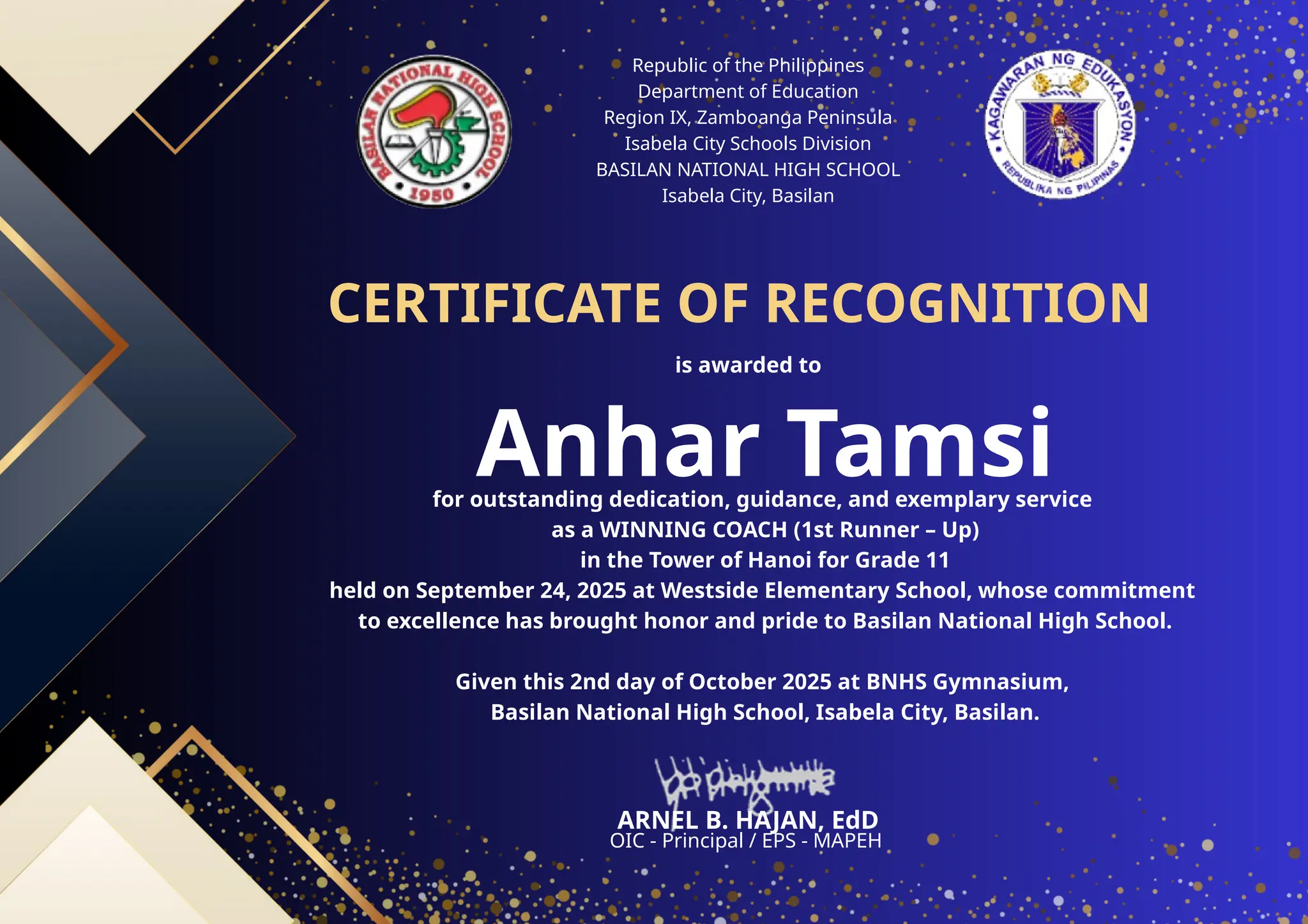 World Teachers Day Celebration-2025-Awards-Template | PPTX