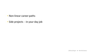 Non-linear career path of a technical writer | PPT