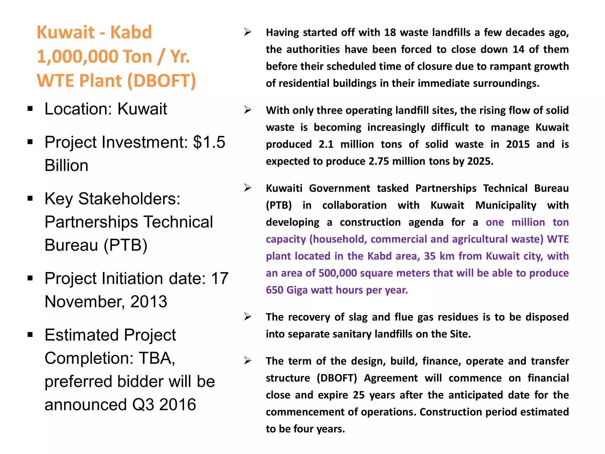 Energy From Waste Options | PDF