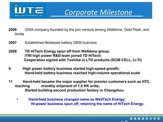 Welltech Energy | PPT