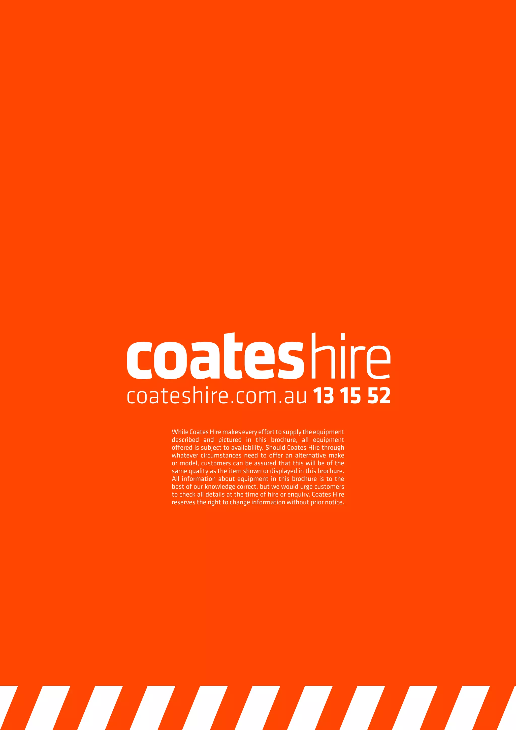 Coates Hire - Water Treatment Engineering Solutions | PDF