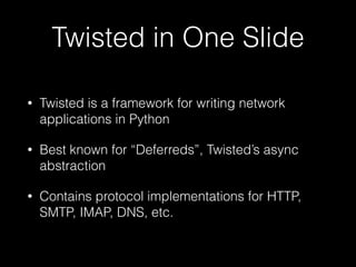 WTF is Twisted? | PPT