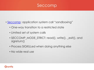 WTF my container just spawned a shell! | PDF | Operating Systems | Computer Software and ...