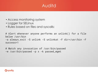 WTF my container just spawned a shell! | PDF | Operating Systems | Computer Software and ...