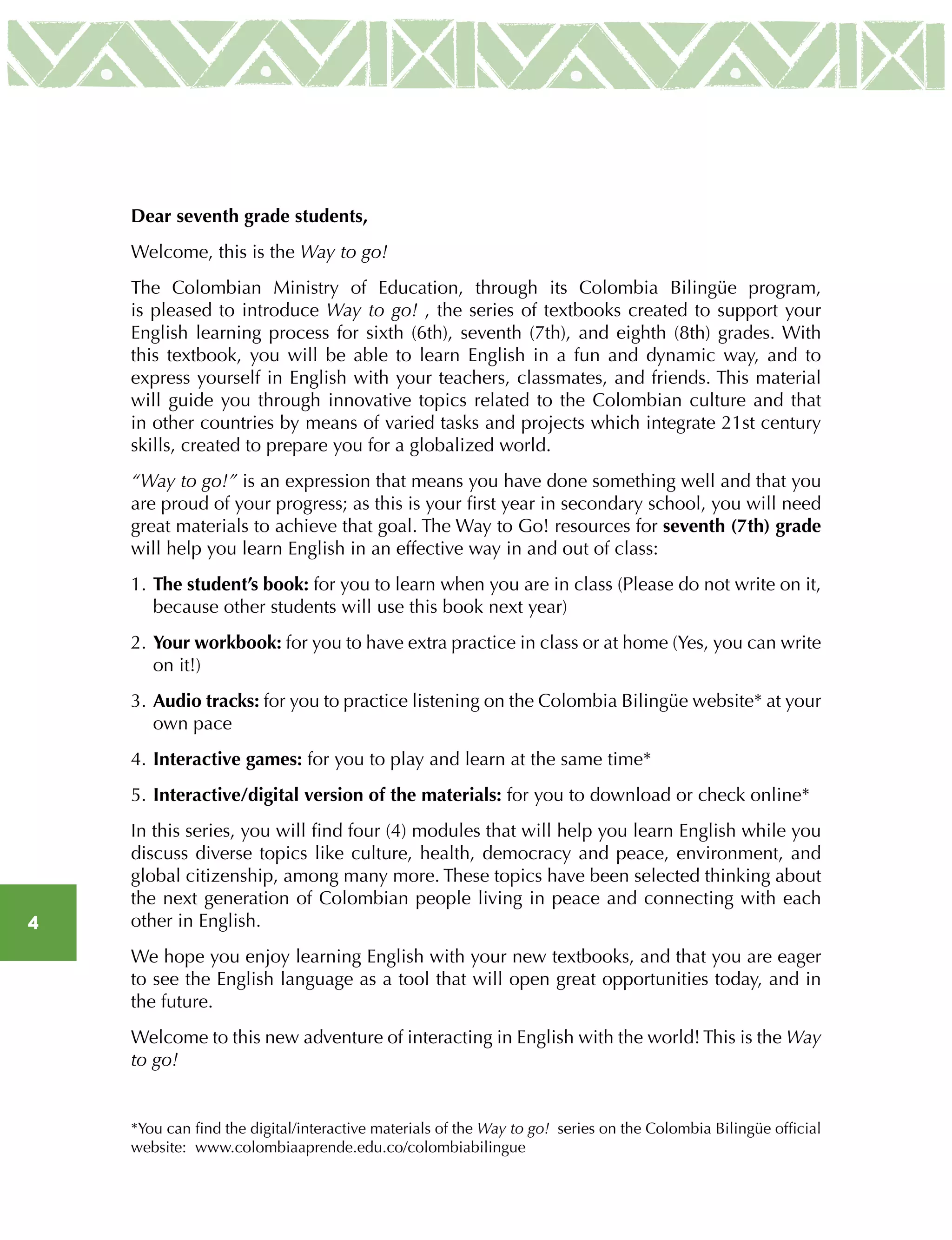 Way to go 7 | PDF