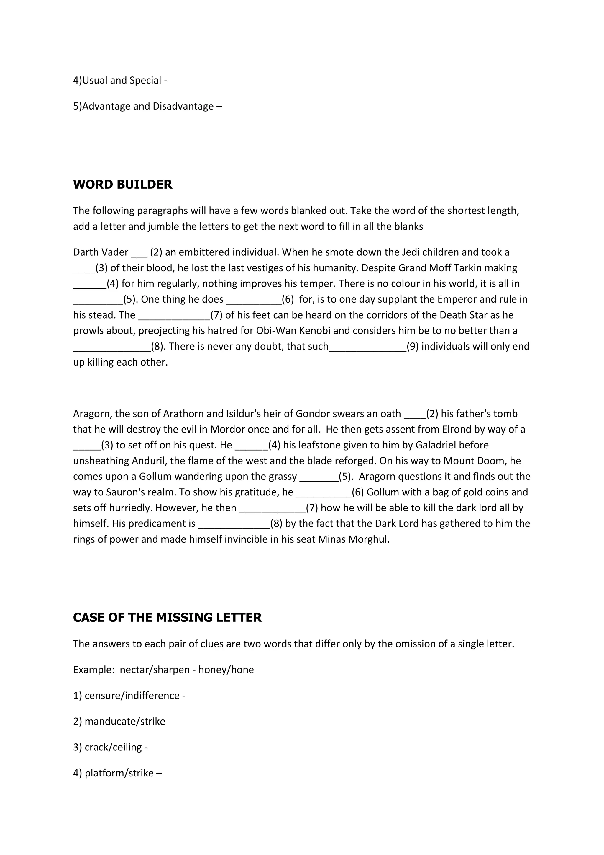 WHATS THE GOOD WORD Prelims | PDF