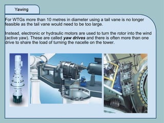 Wind Turbine Generator (WTG) Yawing And Furling Mechanisms | PPT