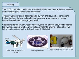 Wind Turbine Generator (WTG) Yawing And Furling Mechanisms | PPT