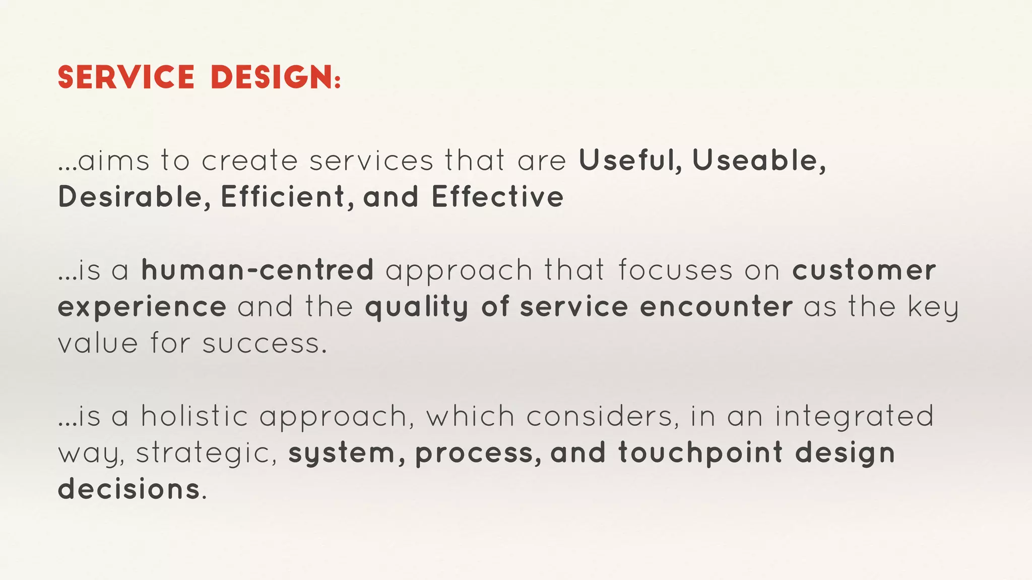 Service Design: Your Next Career Move | PPT