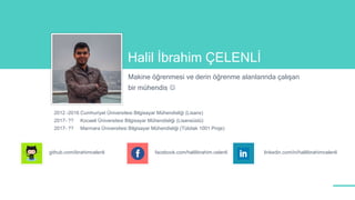 Bir Makinenin Öğrenme Yolculuğu | PPTX