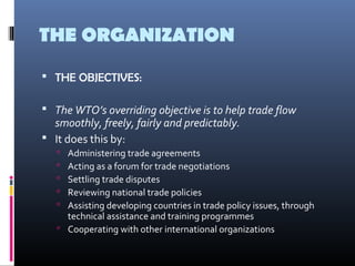 Wto World trade organization | PPT
