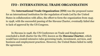 WORLD TRADE ORGANISATION | PDF