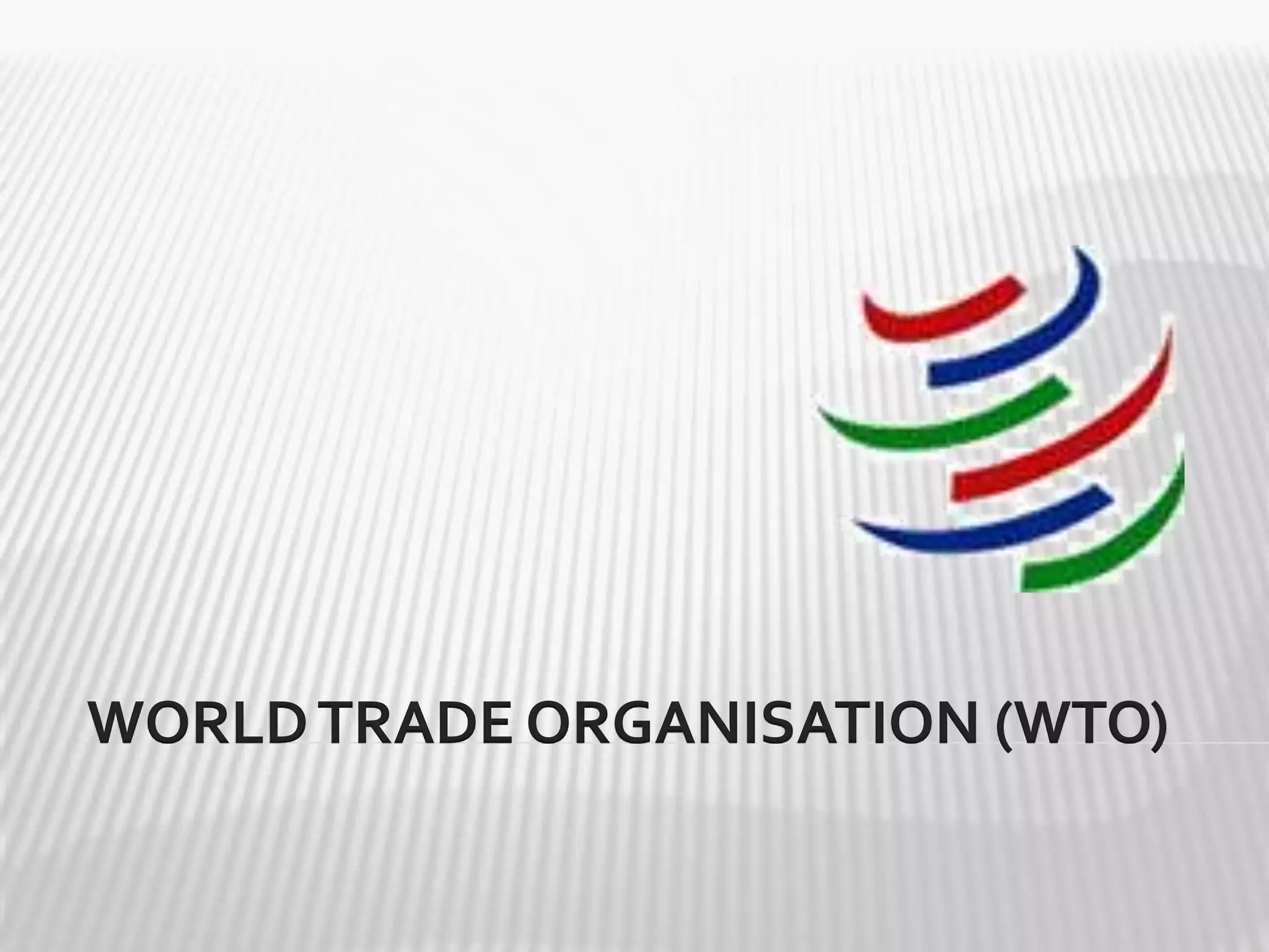 Wto | PPT