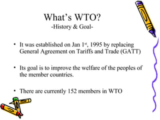 Wto | PPT