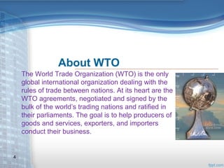 World Trade Organisation | PPT