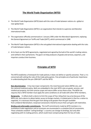 WTO and IPR | PDF