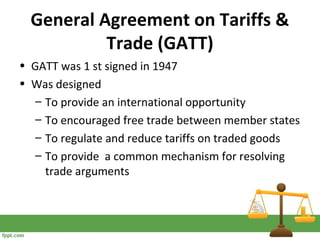 World Trade Organization | PPT