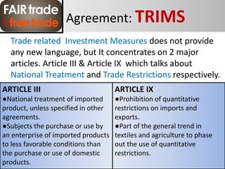 WTO (World Trade Organisation) | PPSX