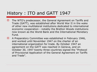 Wto | PPT