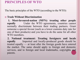 World Trade Organization | PPTX