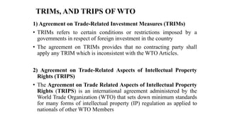 WTO - World trade organisation | PPTX