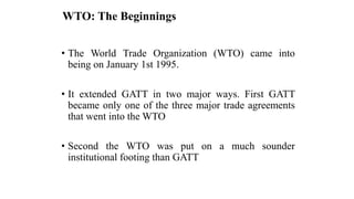 WTO _ World trade organisation | PPT