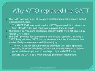 WORLD TRADE ORGANIZATION (WTO) | PPTX