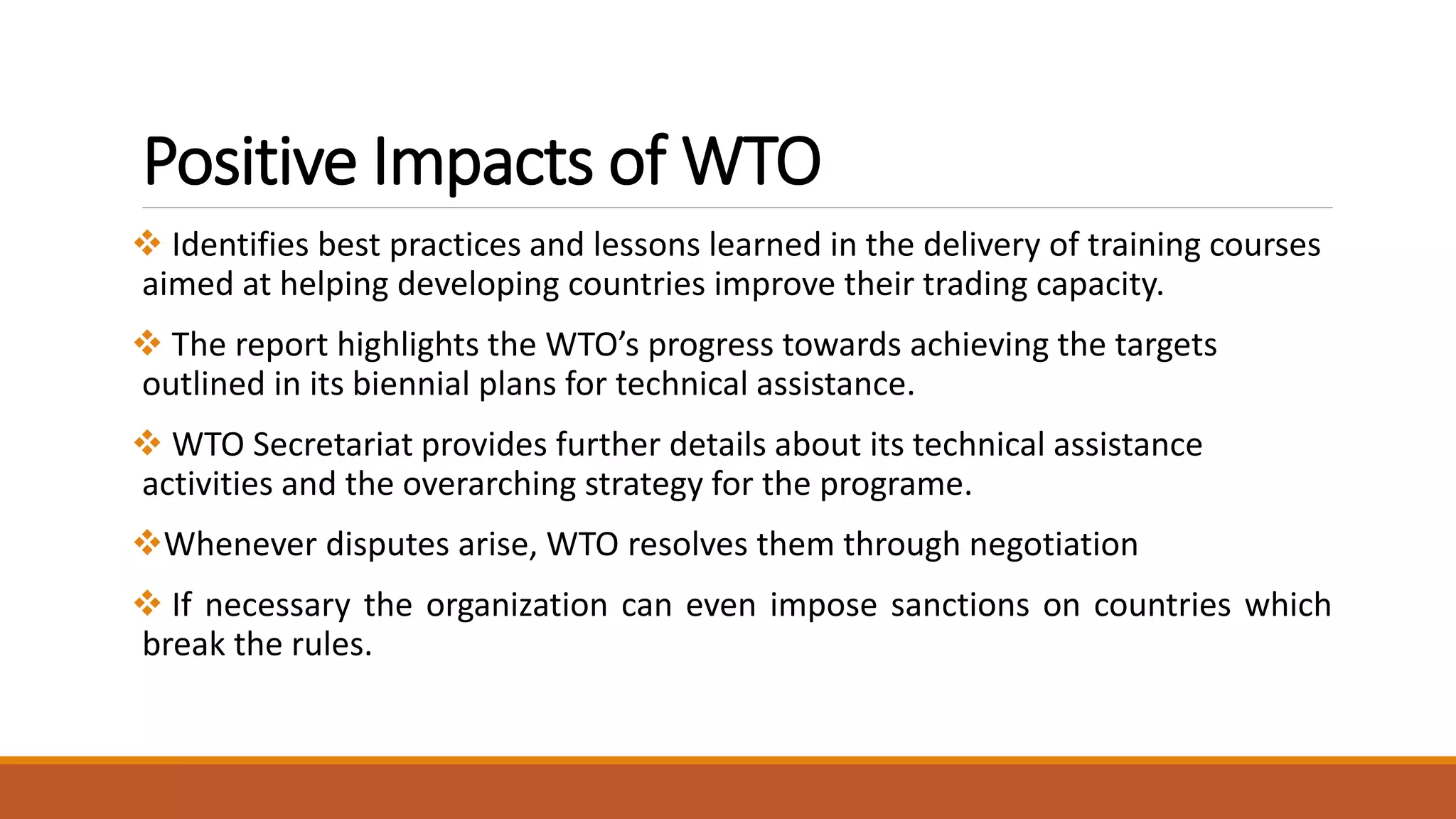 World Trade Organization| WTO| Marketing| | PPT