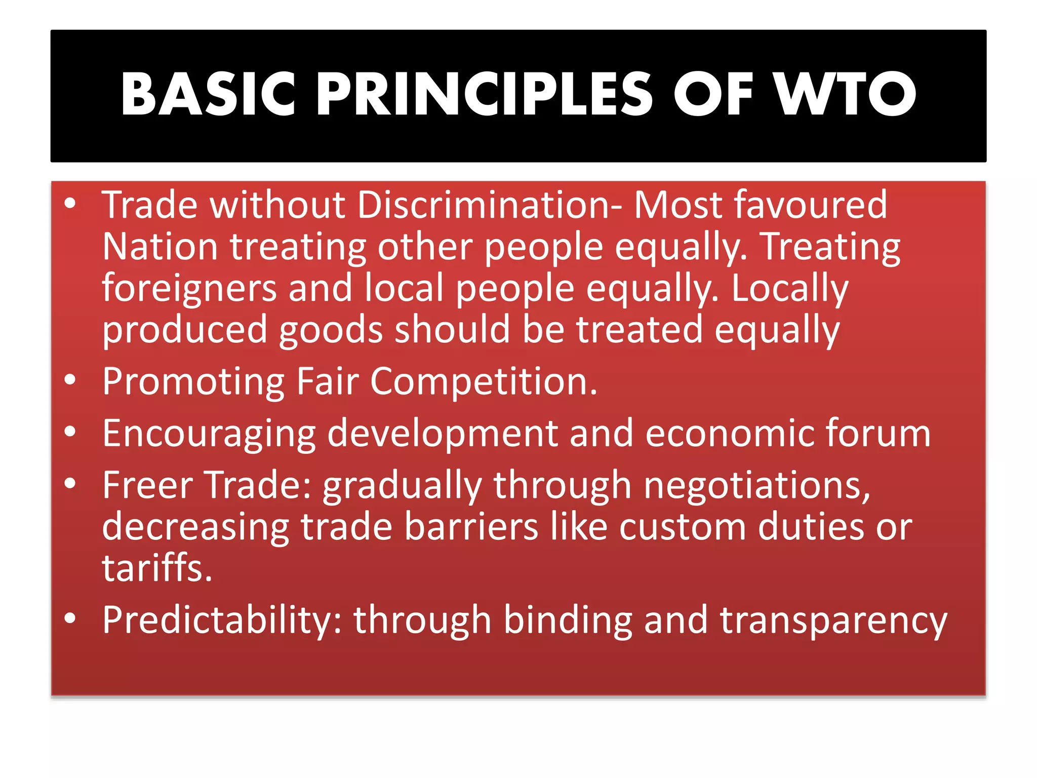 WORLD TRADE ORGANIZATION COMPLETE DETAILS RELATED TO WTO | PPTX ...